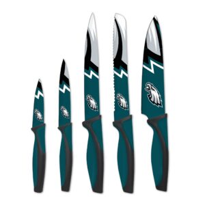 sportsvault nfl philadelphia eagles kitchen knives (pack of 1)