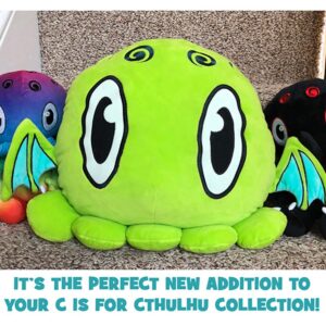 C is for Cthulhu Blanket-Stuffed Plush Pillow