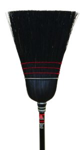 o'cedar commercial 6119-6 warehouse black corn broom (pack of 1)