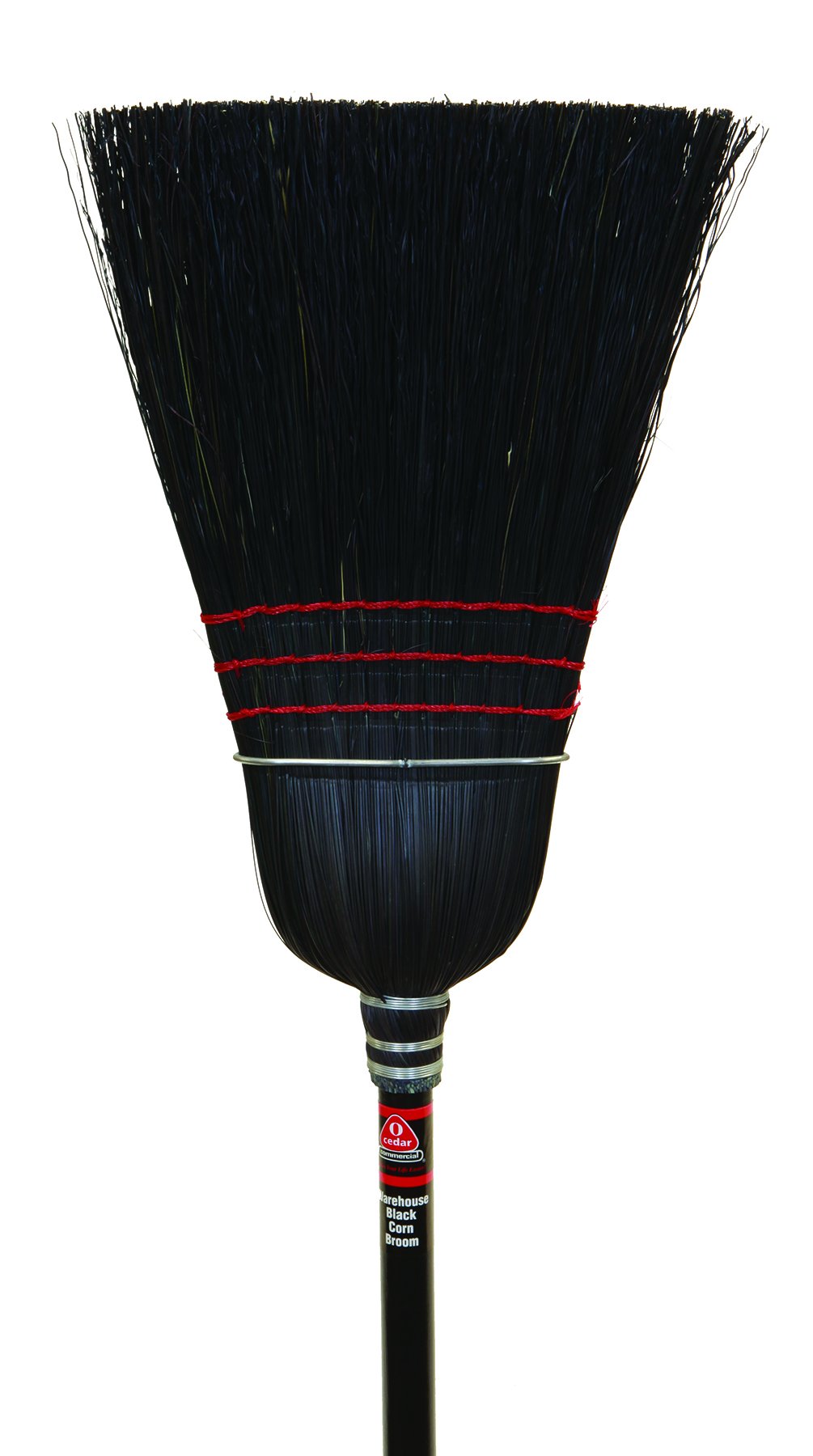 O'Cedar Commercial 6119-6 Warehouse Black Corn Broom (Pack of 1)