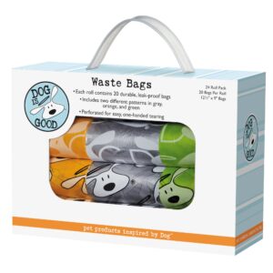 Dog Is Good Icon Waste Bags (24 Pack)