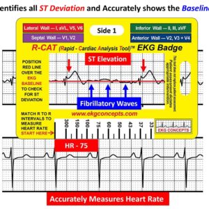 R-CAT EKG Badge