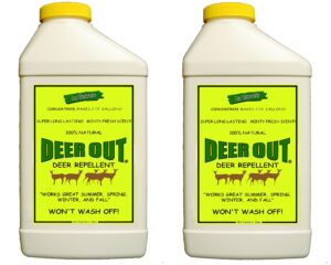 deer out 32oz concentrate deer repellent (pack of 2)