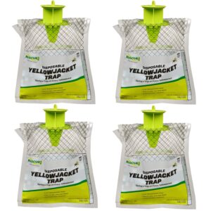 rescue! disposable yellowjacket trap - central & eastern formula - 4 traps