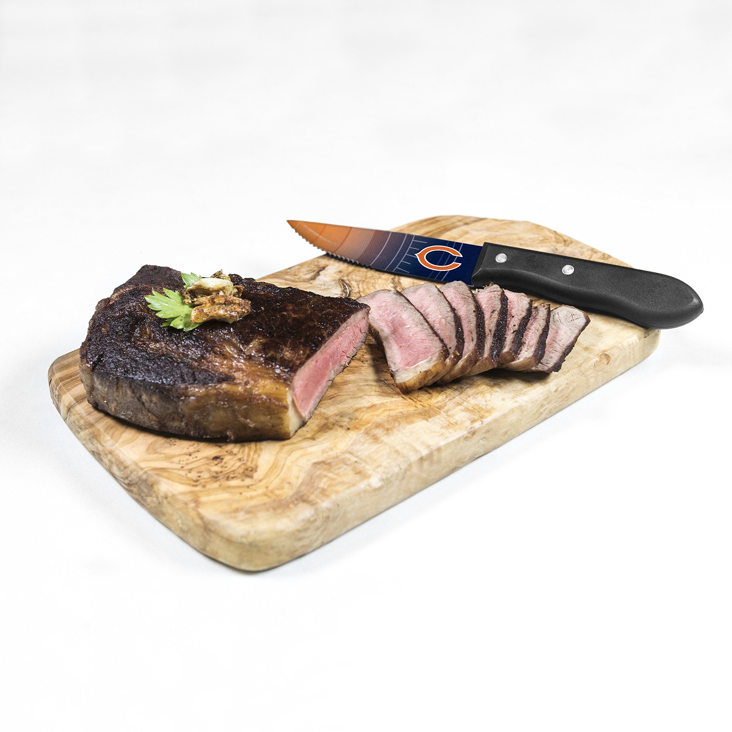 Sports Vault NFL Chicago Bears Steak Knive Set , 9.75"