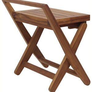 AquaTeak Spa Mantis Folding Teak Chair