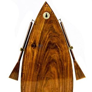 Nagina International Nautical Handcrafted Boat Key Cabinet with Key Hooks | Maritime Home Decor Products