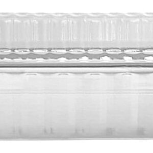 Handi-Foil 1/4-Size (Quarter) Sheet Cake Aluminum Foil Pan w/Clear Dome Lid (Pack of 25 Sets)