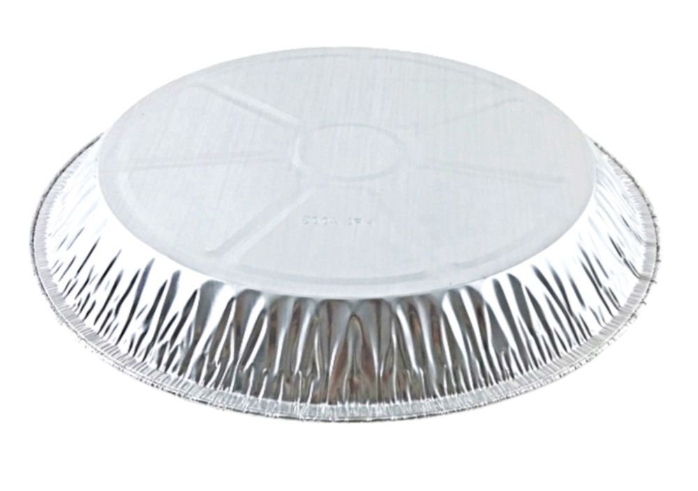 Handi-Foil 12" Aluminum Foil Pie Pan Extra-Deep Disposable Tin Plates (Pack of 12)