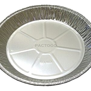 Handi-Foil 12" Aluminum Foil Pie Pan Extra-Deep Disposable Tin Plates (Pack of 12)