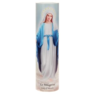 stonebriar lady of miracles flameless led devotional