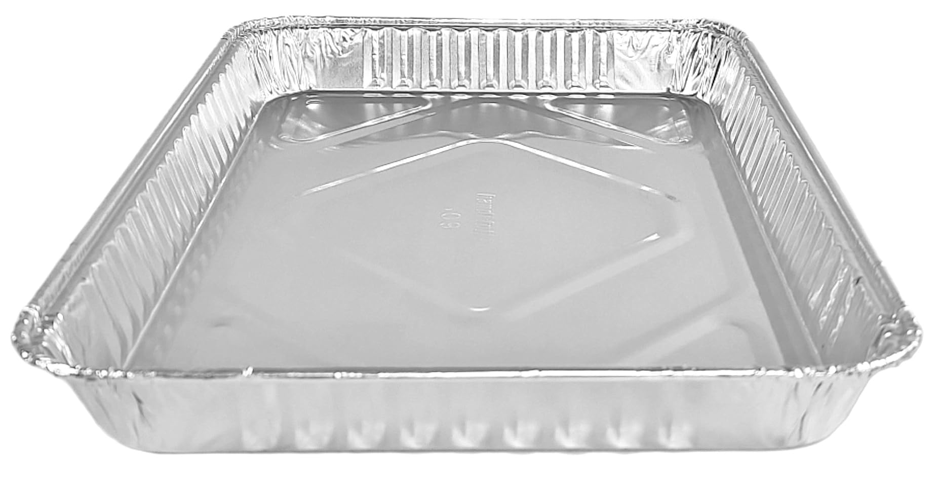 Handi-Foil 1/4-Size (Quarter) Sheet Cake Aluminum Foil Pan w/Clear Dome Lid (Pack of 25 Sets)