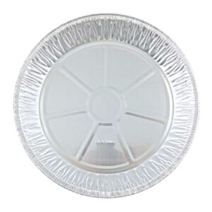 Handi-Foil 12" Aluminum Foil Pie Pan Extra-Deep Disposable Tin Plates (Pack of 12)