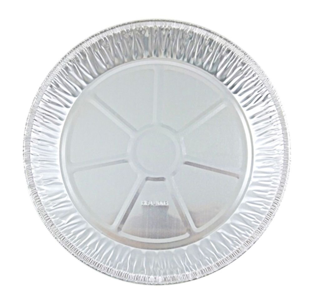 Handi-Foil 12" Aluminum Foil Pie Pan Extra-Deep Disposable Tin Plates (Pack of 12)