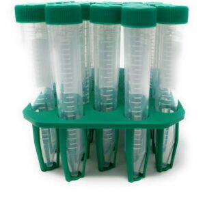 SPL 15 ml Conical Centrifuge Tubes Sterilized with PP Racks,DNase/RNase - Free, 25 Tubes x Rack (1 Rack)