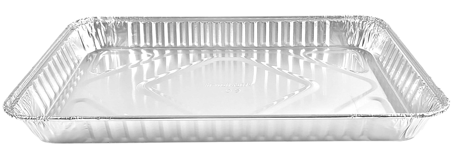 Handi-Foil 1/4-Size (Quarter) Sheet Cake Aluminum Foil Pan w/Clear Dome Lid (Pack of 25 Sets)