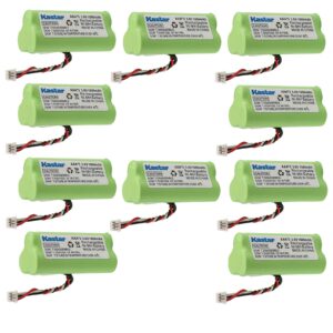 kastar 10-pack aaa 3.6v 1000mah ni-mh rechargeable battery replacement for zebra/motorola symbol 82-67705-01 symbol ls-4278 ls4278-m btry-ls42raaoe-01 ds-6878 cordless bluetooth laser barcode scanner