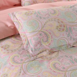 DM622Q Duvet Cover 6 PC Sheets Set, Dolce Mela Corfu Bedding Set