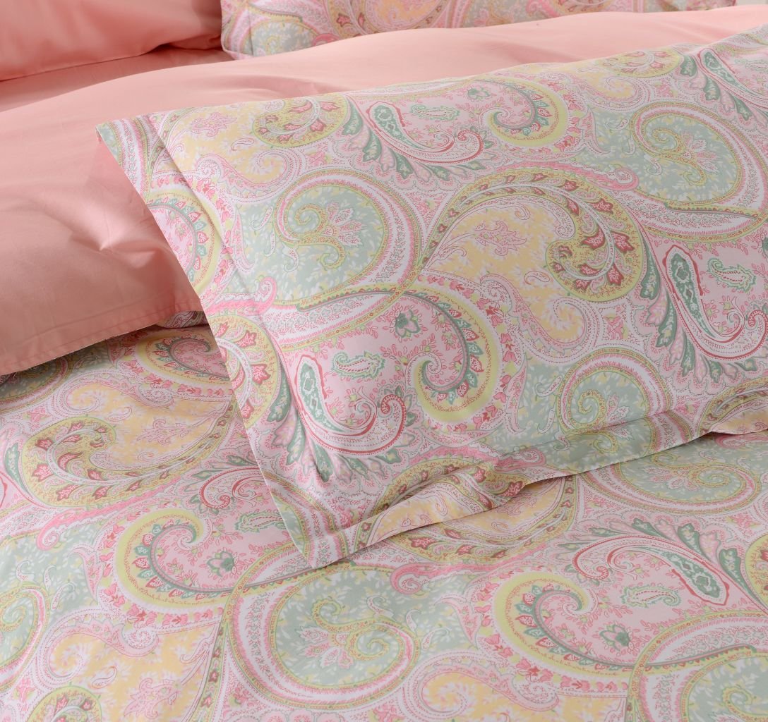 DM622Q Duvet Cover 6 PC Sheets Set, Dolce Mela Corfu Bedding Set