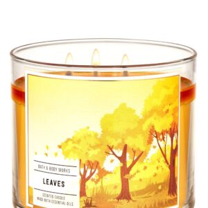 Bath & Body Works 3-Wick Scented Candle in Leaves