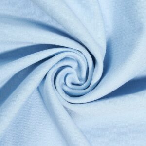 ponte de roma nylon-rayon stretch knit fabric 60" wide many colors rayon nylon spandex soft bty (light blue)