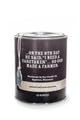 Eco Candle Co. The Mandle Soy Candle for Men - Scents of Fresh Dirt - Farmer, 15 oz. Paint Can - 100% Soy Wax, No Lead, Hand Poured, Phthalate Free, Made from Midwest Grown Soybeans