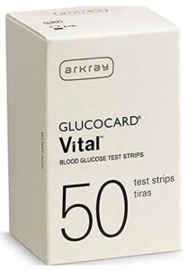 arkray usa 760050 glucocard vital test strip, dme (pack of50)