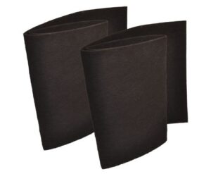 cfs – pack of 2, universal cut-to-fit carbon pre-filter compatible with c-6009, hunter 30901, 30903, 30907 models – fresh and filtered air for home filtration – charcoal air filter sheet – 16" x 30"