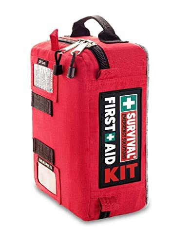 Survival Workplace/Home First Aid Kit USA - for Emergency Care at Home/Workplace