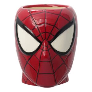 marvel spider-man super hero mug,red, 1 count (pack of 1)