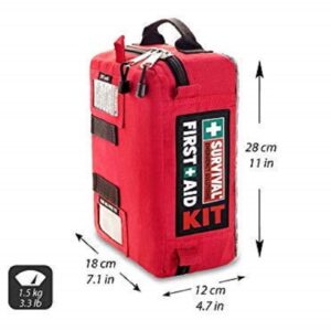 Survival Workplace/Home First Aid Kit USA - for Emergency Care at Home/Workplace