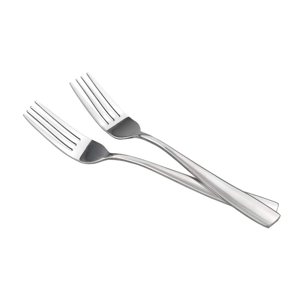 HOMMP 16-Piece Stainless Steel Salad Forks, Dessert Forks