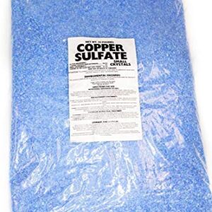 Copper Sulfate Small Crystals 25lb Bag 99% Pure