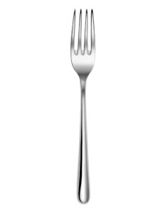 artaste 56501 rain ii forged 18/10 stainless steel salad fork, 7-inch, set of 12