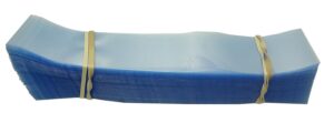 190 x 28 mm clear perforated shrink band for tubs, deli containers, large canisters and more. [compatible diameter range: 4 1/4” – 4 11/16"] - bundle of 250