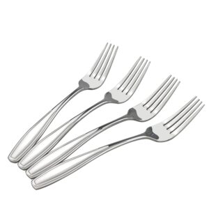 pekky stainless steel dinner fork set, 7.8-inch, set of 12