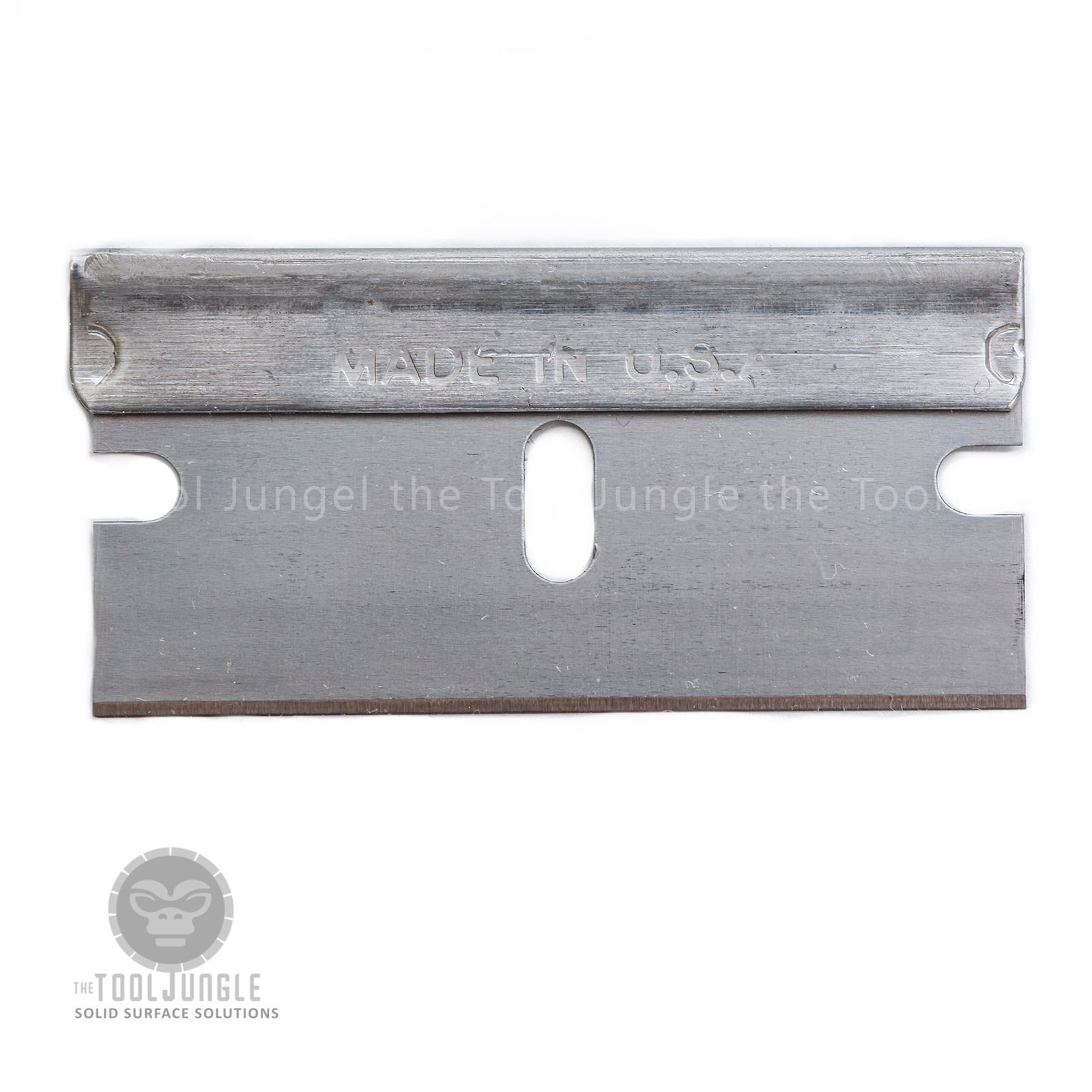 Single Edge Industrial Razor Blades 100 Pack with Mini Scraper