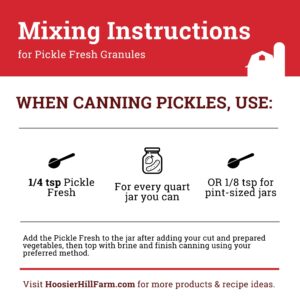 Hoosier Hill Farm Pickle Fresh Granules, 1.5LB (Pack of 1)