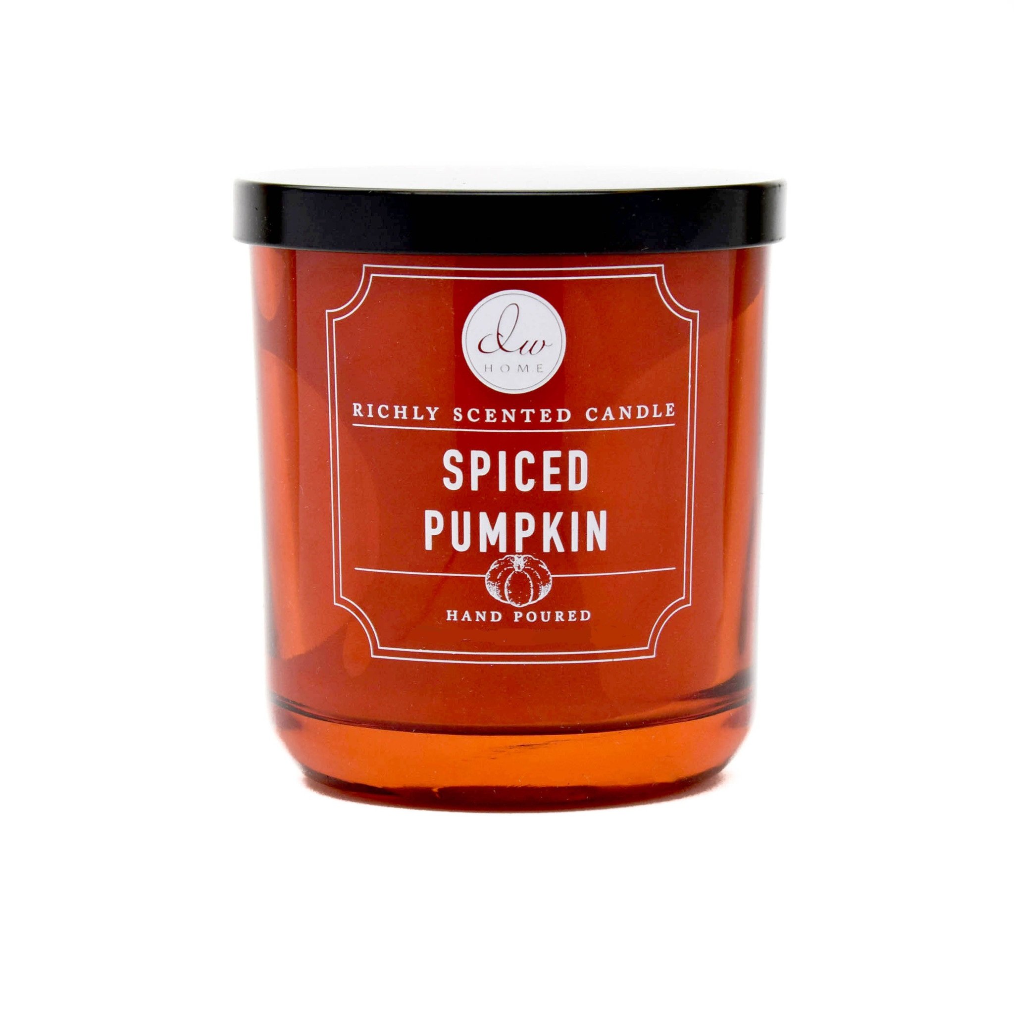 Dw Home Spiced Pumpkin Richly Scented Candle Small Single Wick Hand Poured From Dw Home 4 Oz