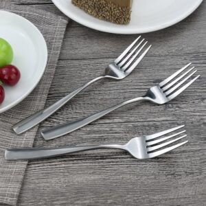 HOMMP 16-Piece Stainless Steel Salad Forks, Dessert Forks