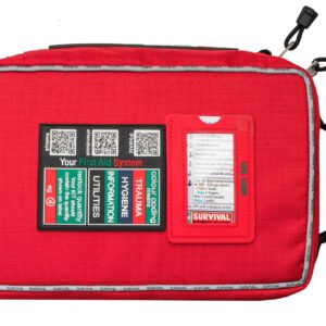 Survival Workplace/Home First Aid Kit USA - for Emergency Care at Home/Workplace