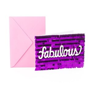 hallmark signature birthday card (fabulous) 0699rzh4012