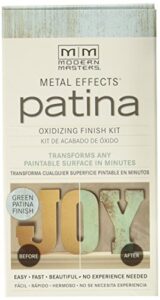 testors mm3062-70 modern masters metal effects oxidizing finish kit-green patina, 4 piece set