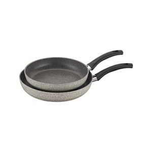 ballarini parma by henckels 2-pc nonstick pot and pan set, made in italy, set includes 10-inch and 12-inch fry pan