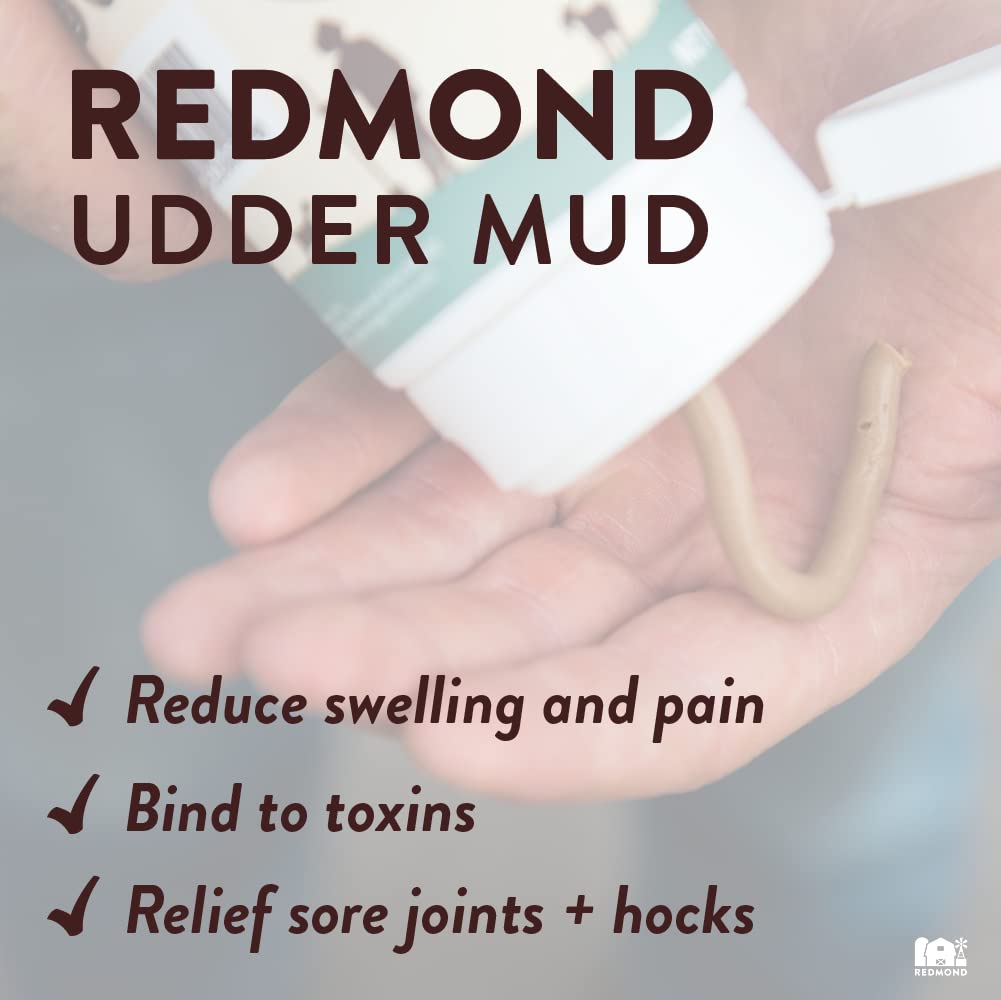 REDMOND - Udder Mud Livestock Ointment Rub Care (1 Gallon)