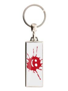 grindstore blood slide keyring 5.4x2cm