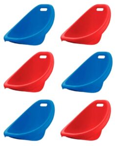 american plastic toys scoop rocker in assorted colors (pack of 6)