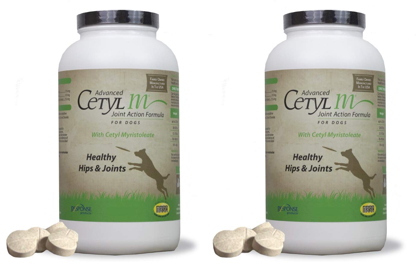 Advanced Cetyl M Tablets Joint Action Formula for Dogs (120 count)