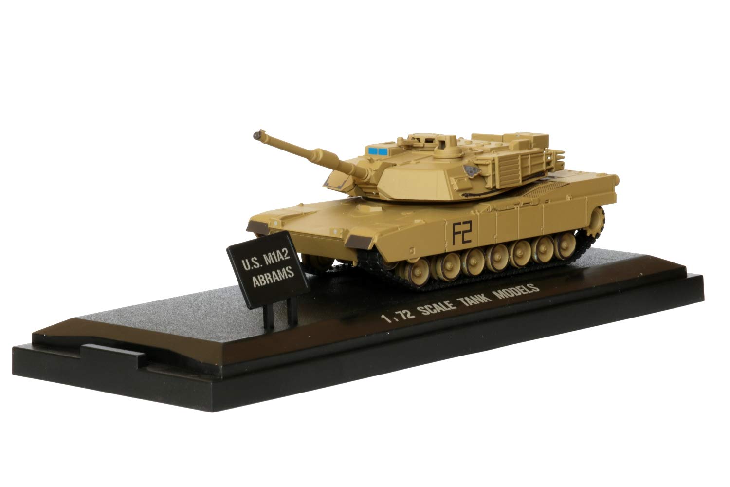 POCO DIVO US M1A2 Abrams Tank Diecast 1/72 Scale Showcase Collection Action Model