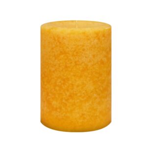 jeco inc. 4 in pumpkin spice scented pillar candle